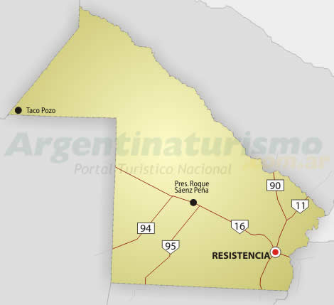 MAPAS DE CHACO, RUTAS Y ACCESOS, ARGENTINA, COMO LLEGAR, PLANOS ...